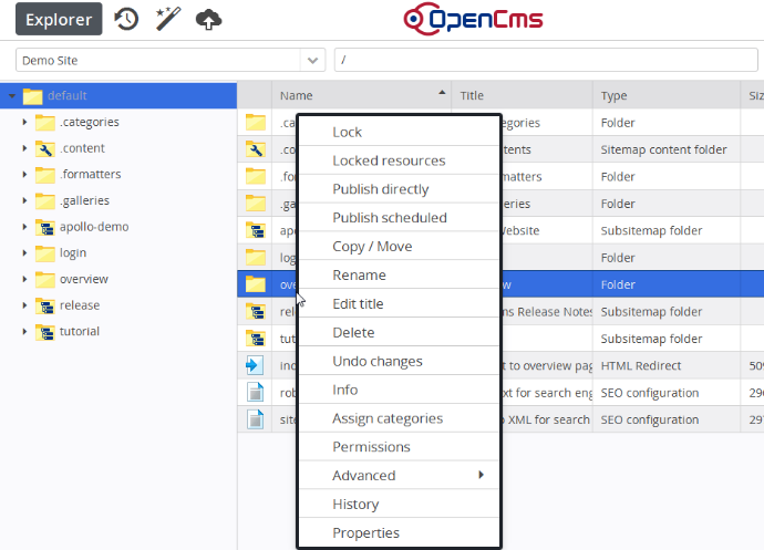 Adding a context menu item Adding a context menu item