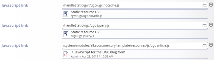 User generated content (UGC)