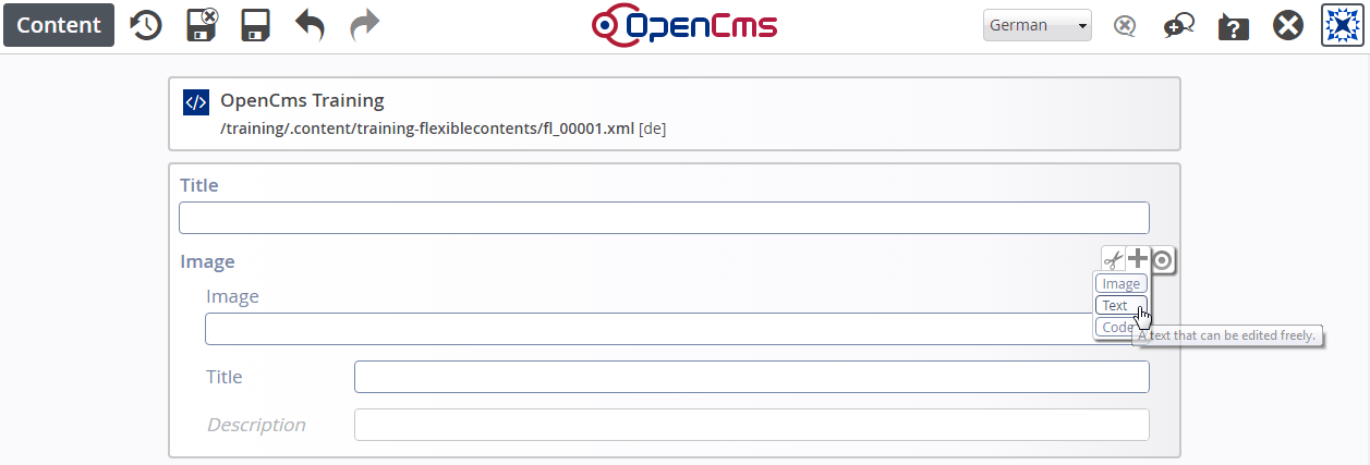 Usage of the XSD choice element